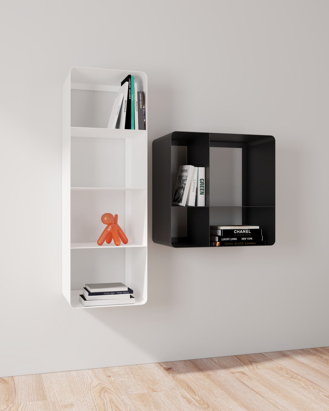 Radius Wall, wall bookcase shelf - D'SIGN